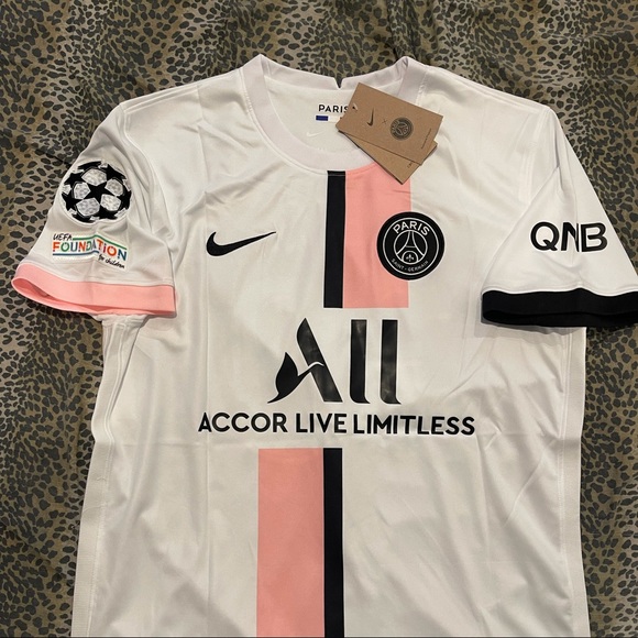 Shirts | Lionel Messi Psg Away White Soccer Jersey | Poshmark
